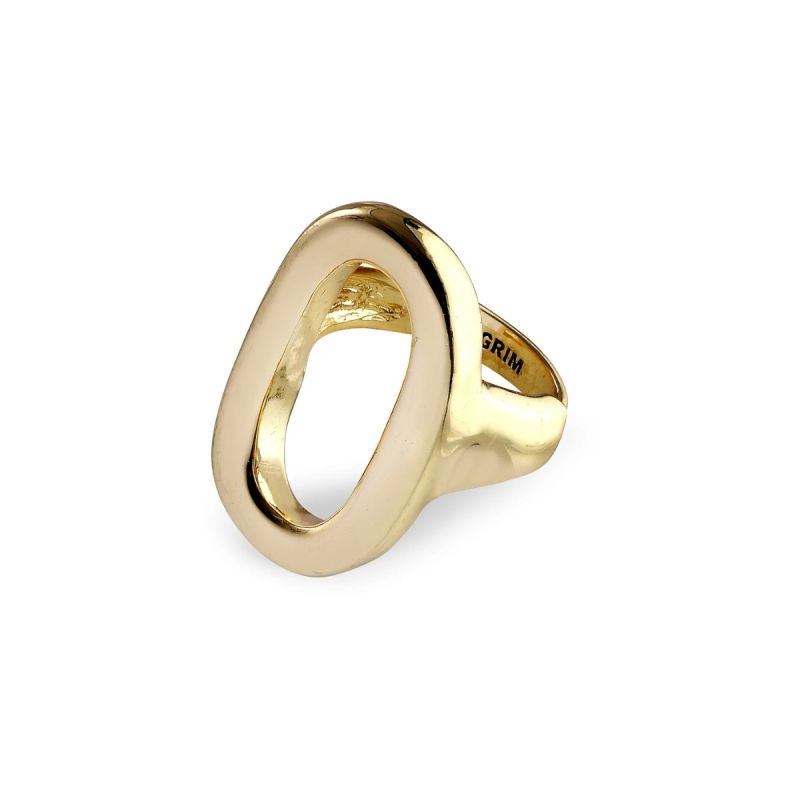 Pilgrim Ring Ran Gold - Guldbelagt 47 ring